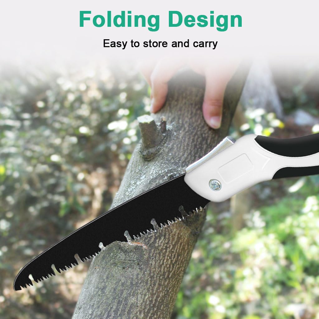 5PCS/SETS Heavy Duty Garden Pruning Shears Saw Scissors for Cutting ...
