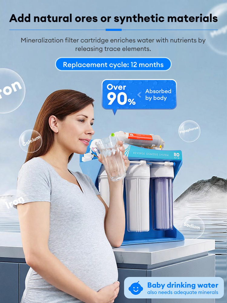 Tixx RO Water Purifier Water Filter 7pcs With Reverse Osmosis Water ...