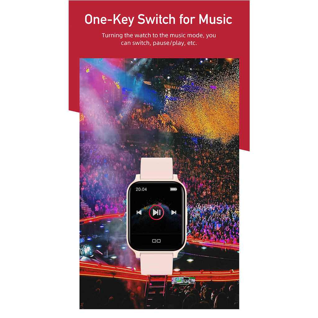 Awei H8 Sports Smartwatch HD Touch Screen Heartrate, Sleep Monitoring ...