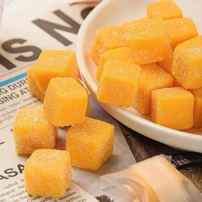 [FLASH SALE] 3F FOOD MANGO ENCHILADOS GUMMY 100g-250g-500g-1kg; Sweet ...