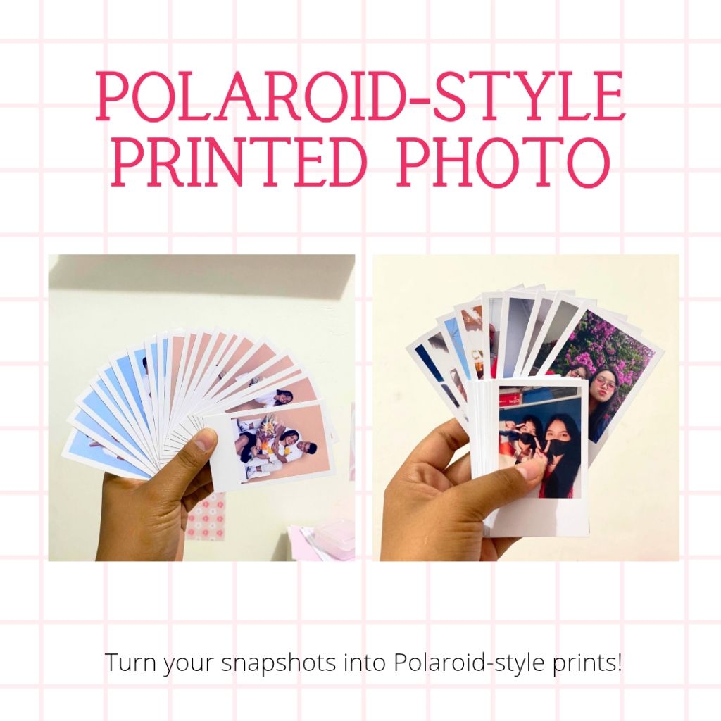 Nectarize Polaroid-Style Printed Photo (10pcs) | Polaroid Inspired ...