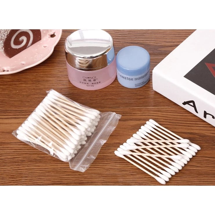 5 Packs Double Head Cotton Buds Malinis Ears, Gentle Care, Soft Tips ...