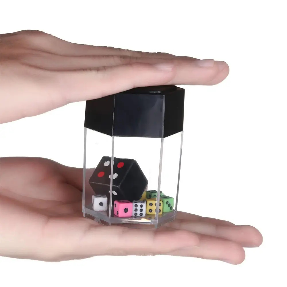 Colorful explosion dice children's magic performance toy dice ...