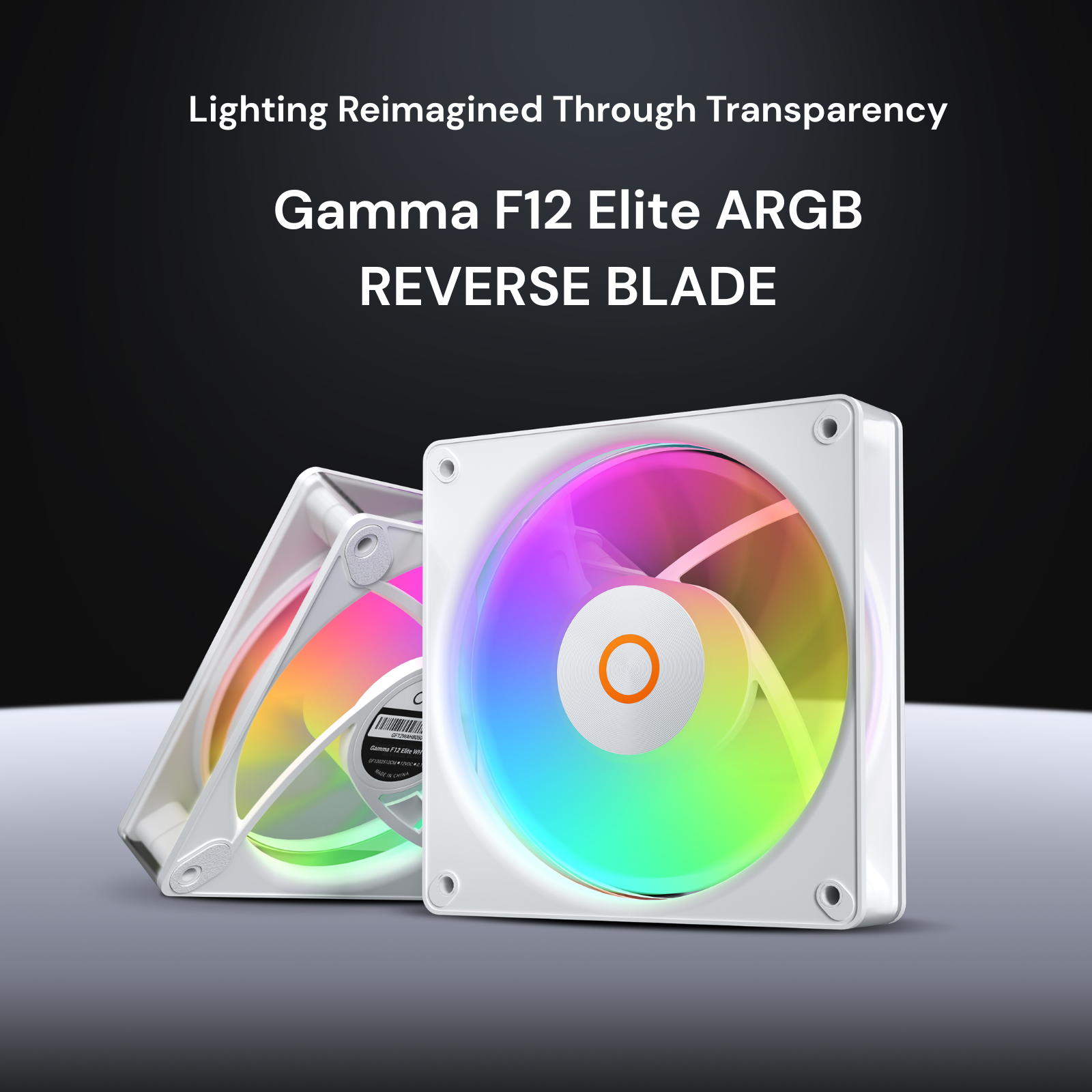 Ocypus Gamma F12 Elite ARGB Reverse Blade /120mm 4-pin PWM Fan / PC ...