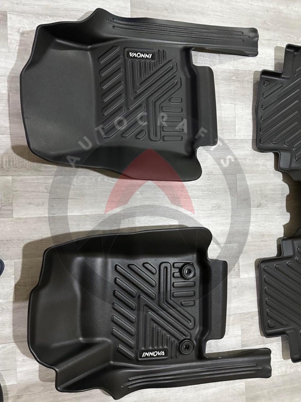 Toyota Innova 2022-2026 5D Fully Extended Deep Dish Matting with Cargo ...