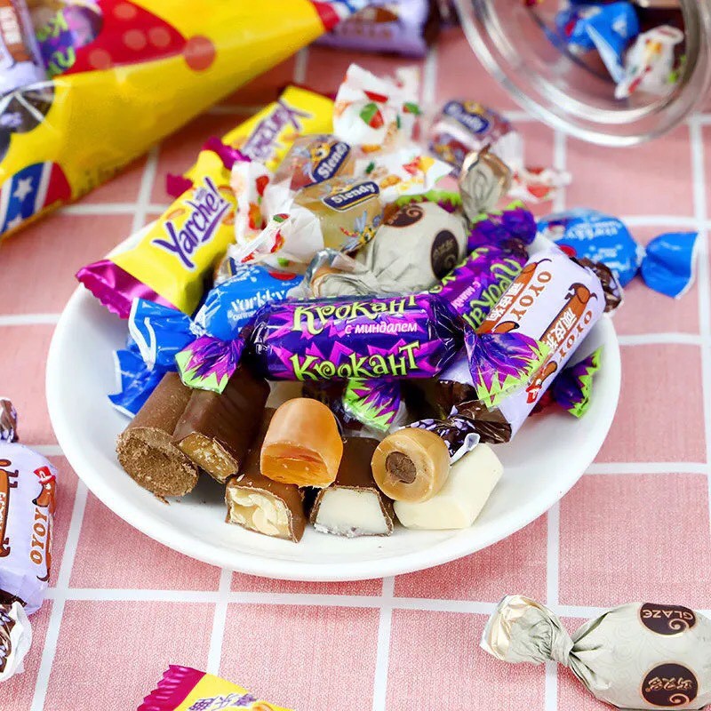 Russian Chocolate Mixed Fructose Candy 250G - CHOCOLATE CANDY NA MAY ...