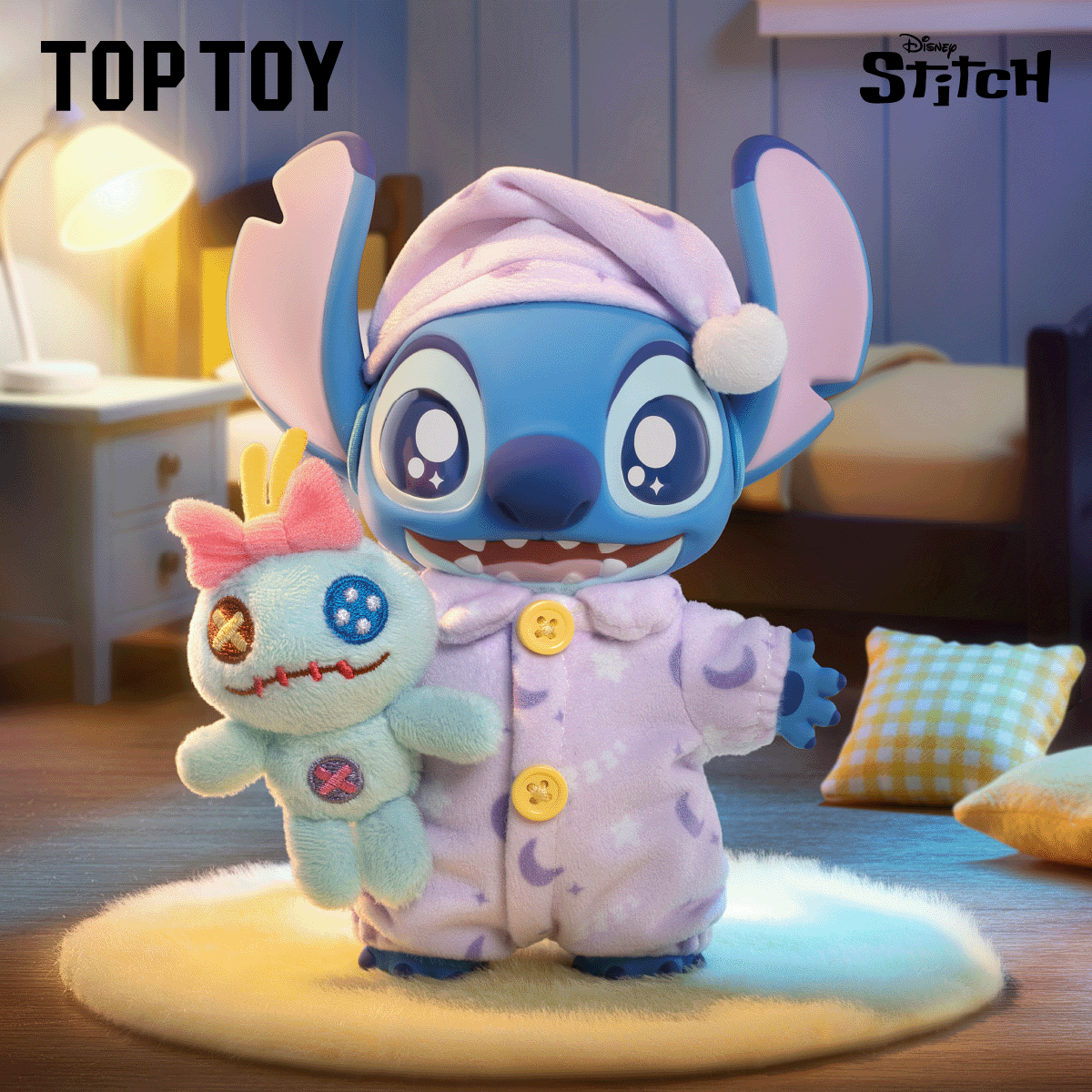 TOPTOY Disney Stitch Dress-Up Show Series Vinyl Plush Blind Box Action ...