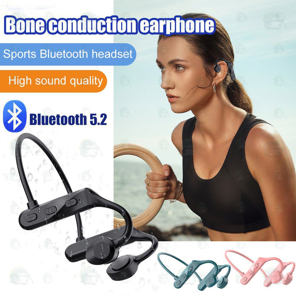 NEW Universal Bone Conduction Headset Wireless Bluetooth Headphones ...