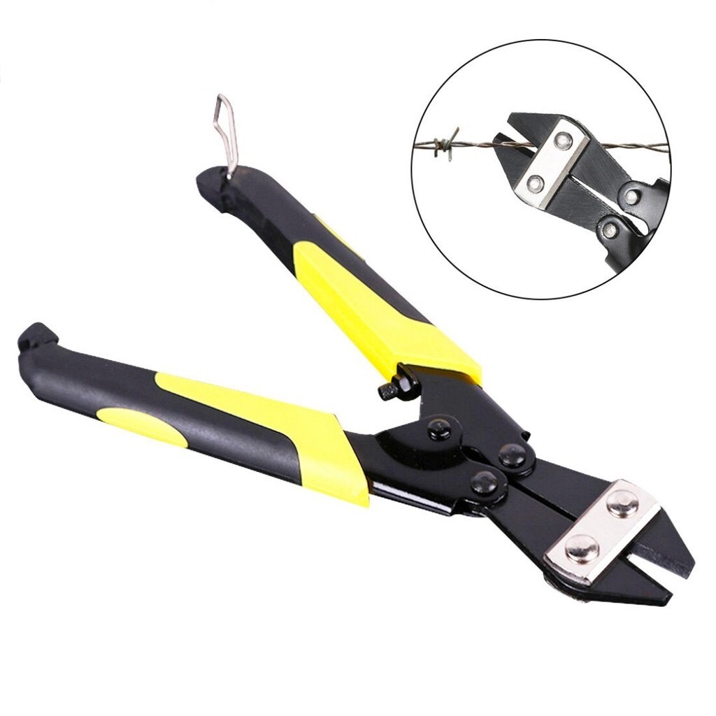 8 Inch Mini Bolt Cutter Wire and Mesh Cutting Hand Tool | Shopee ...
