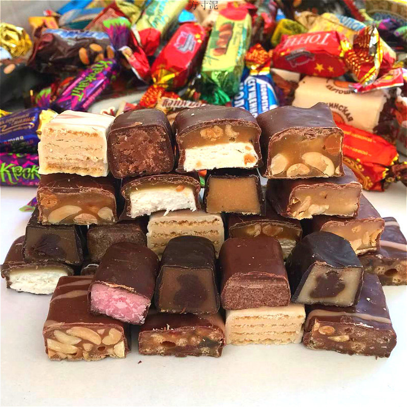 Russian Chocolate Mixed Fructose Candy 500g - CHOCOLATE CANDY NA MAY ...