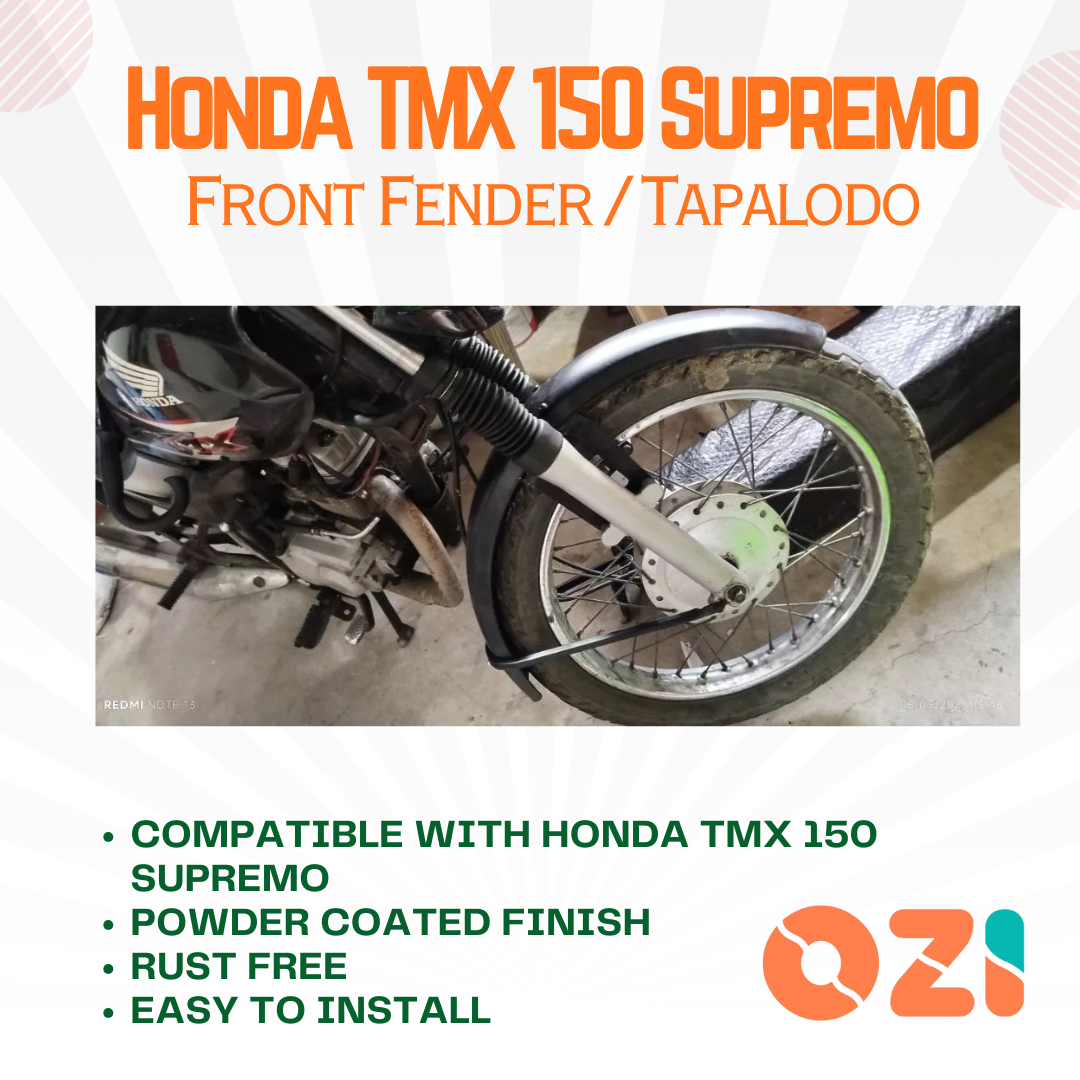 Honda TMX SUPREMO 150 TAPALODO (MUDGUARD) FRONT FENDER Full Metal ...