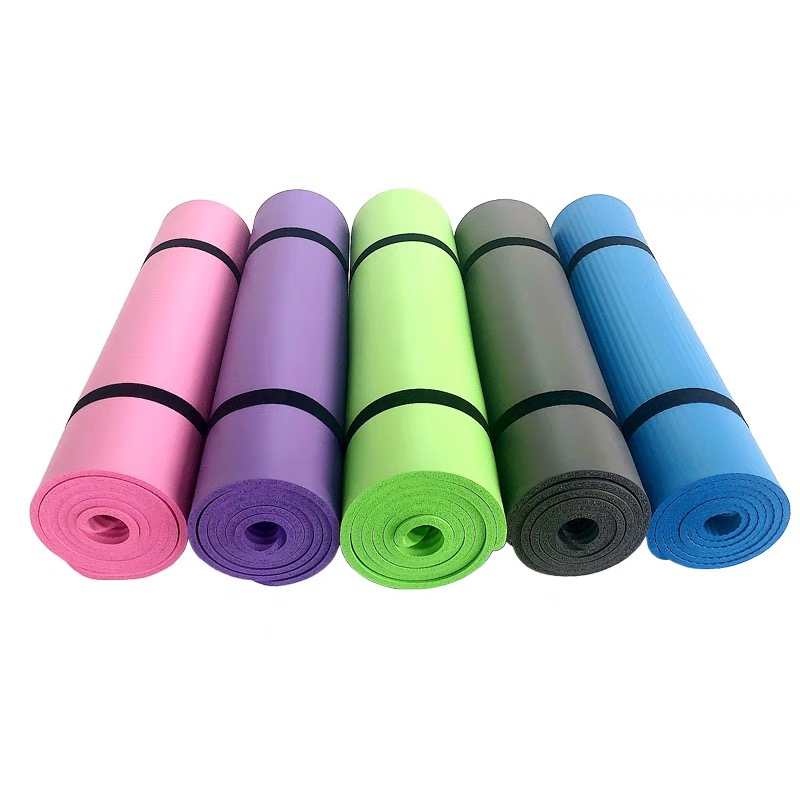 Perfect 4mm Yoga Mat random color 4mm Non Slip yoga Excercise yogamat ...