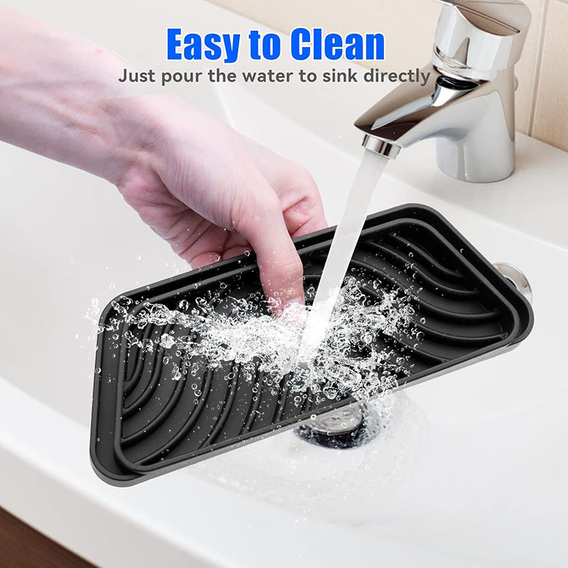Silicone Refrigerator Drip Tray Catch Basin For Drainage Pad Dry ...
