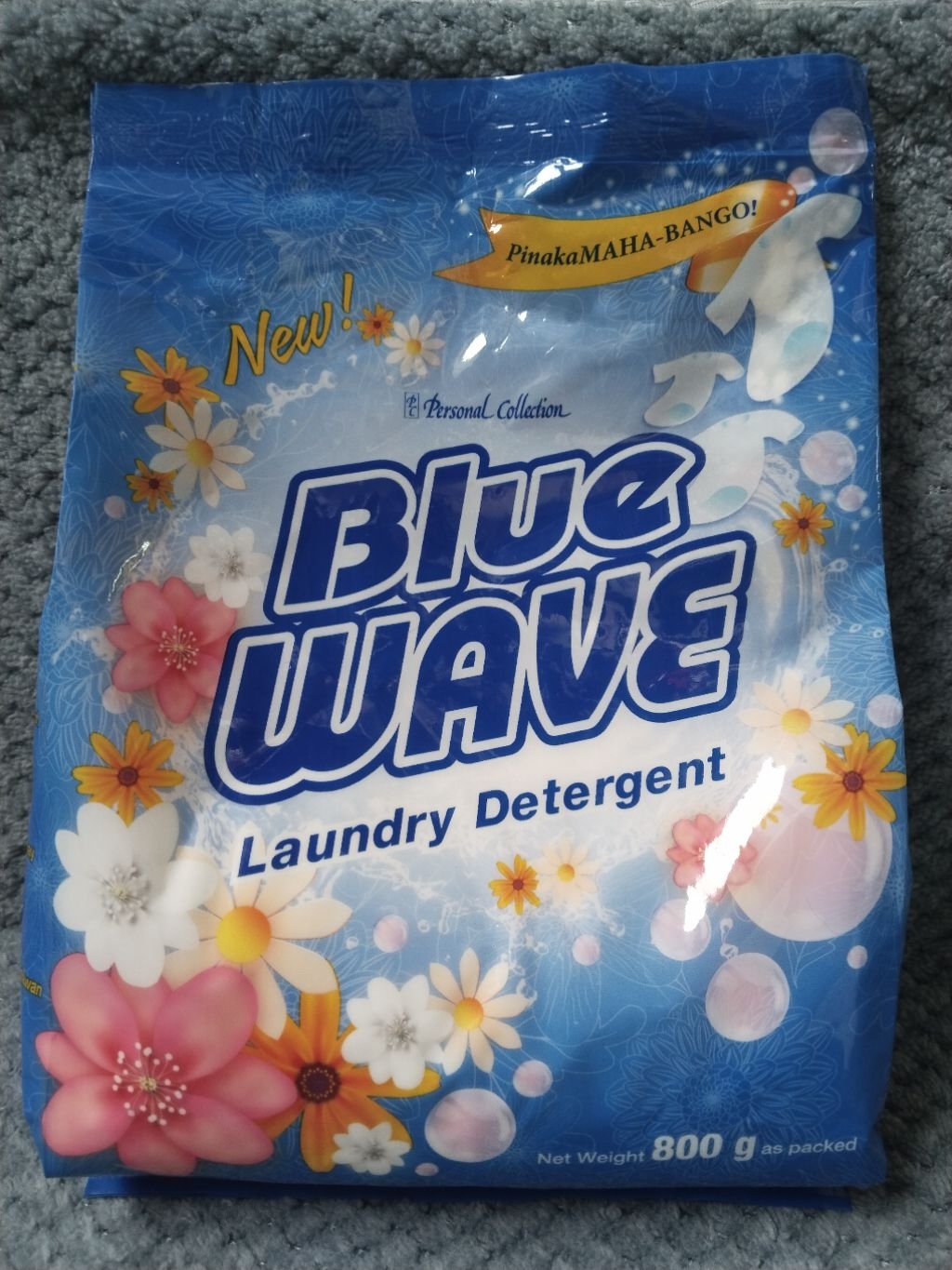 BLUE WAVE PERSONAL COLLECTION DETERGENT POWDER 800G | Shopee Philippines