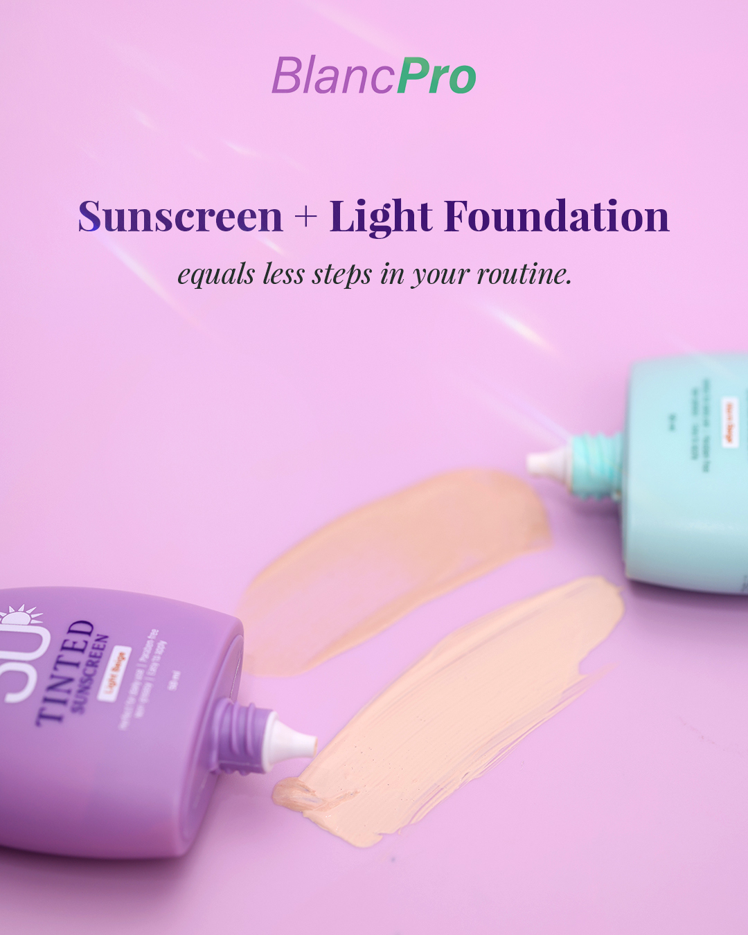 Blanc Pro Tinted Sunscreen SPF30 50ml Blancpro | Shopee Philippines