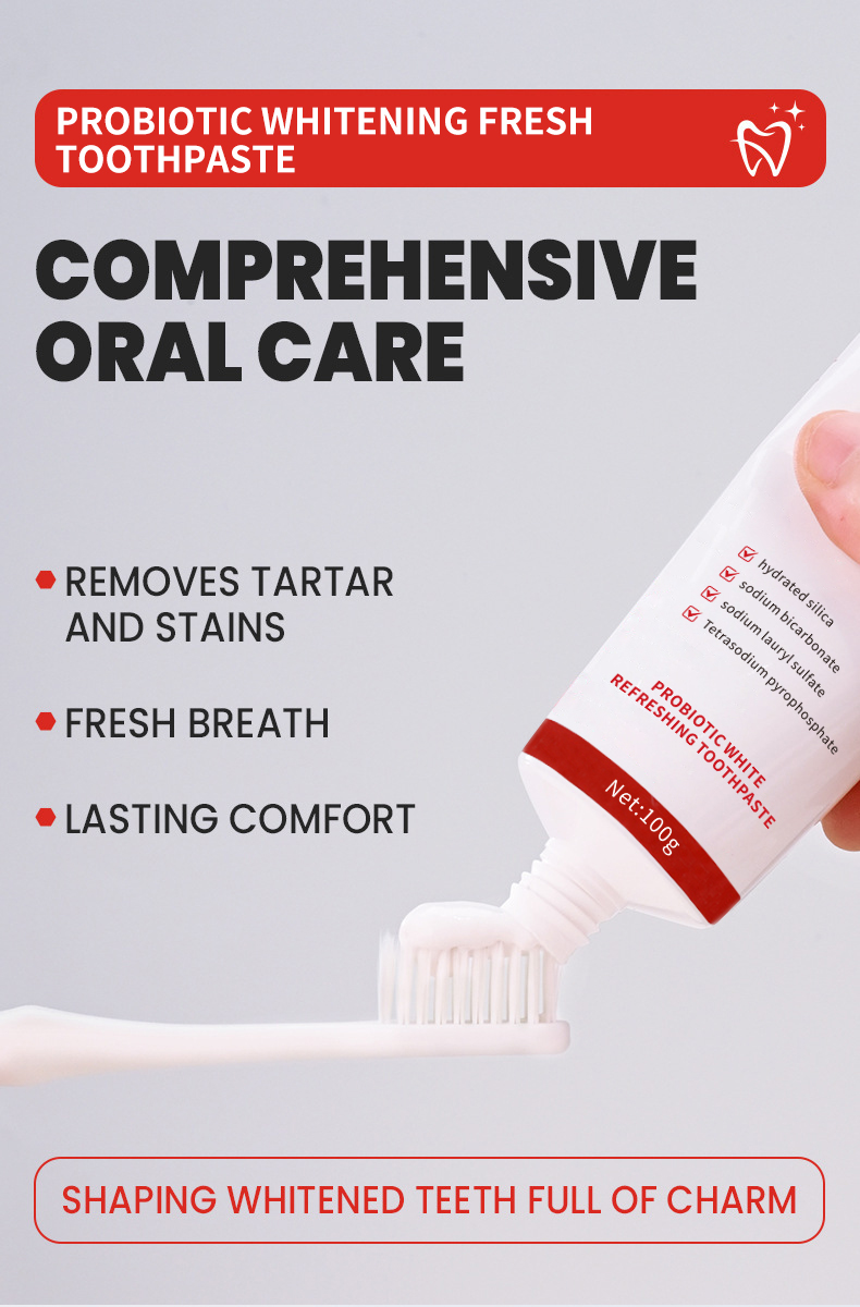 Probiotic Toothpaste SP-4 - Repair Cavities, Whiten Teeth & Remove ...