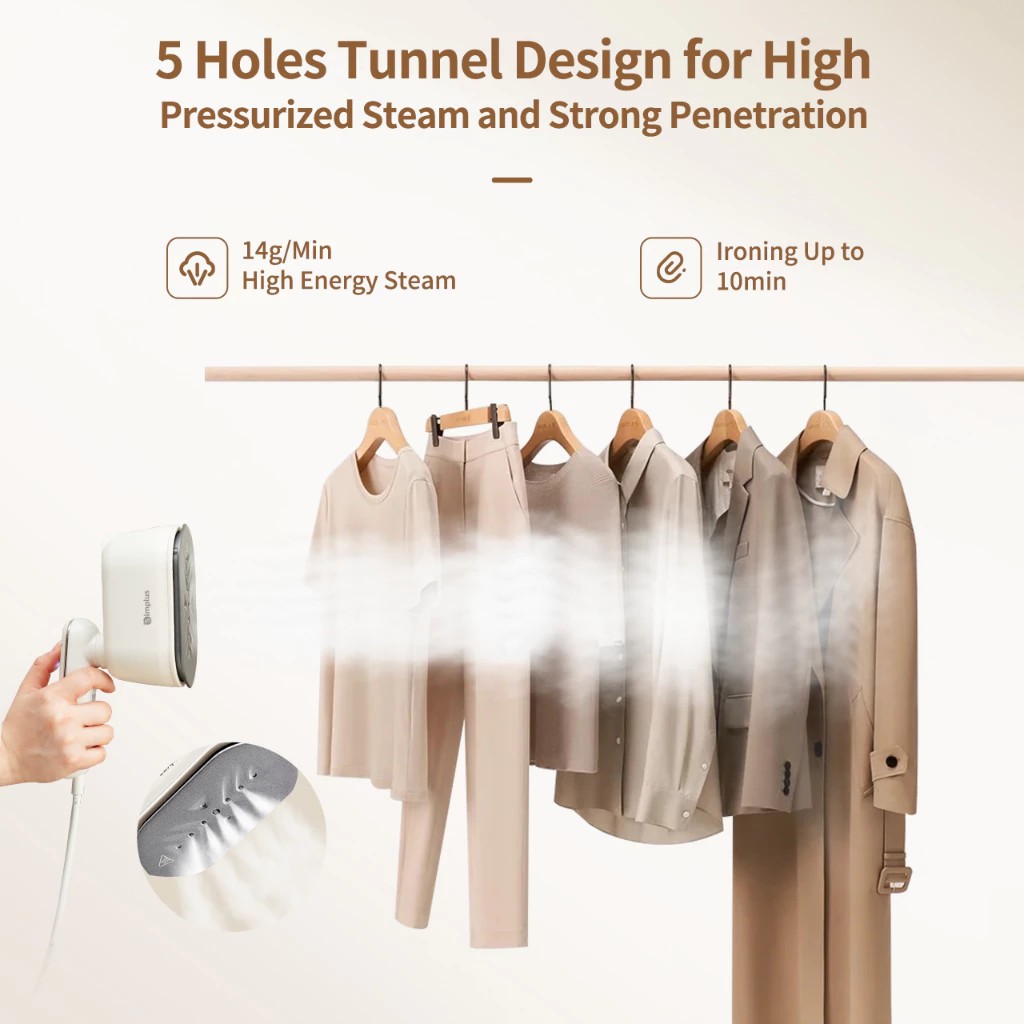 Simplus Steamer Iron Foldable Steam Iron Portable GTJH022 | Shopee ...