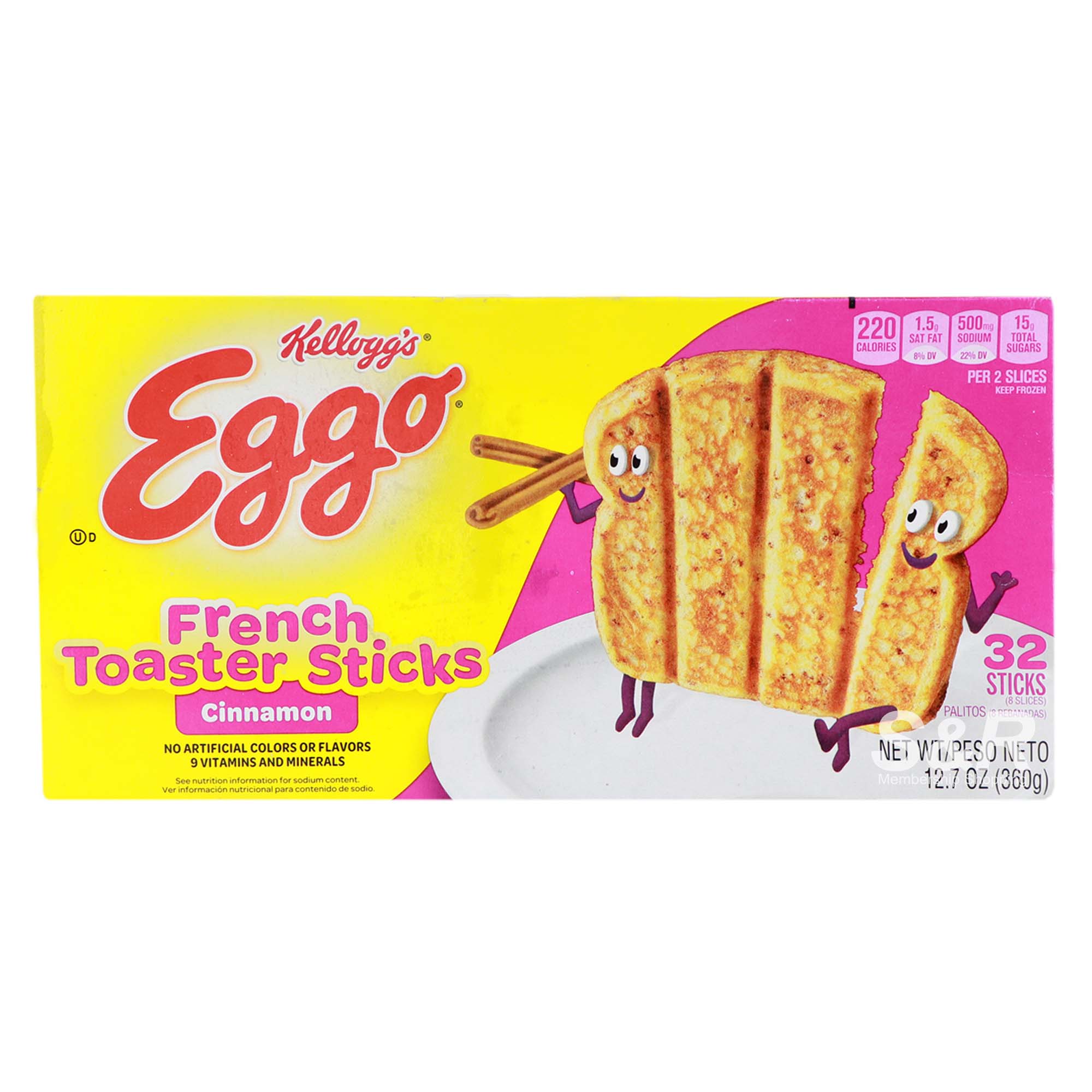 Kellogg’s Eggo French Toaster Sticks Cinnamon 360g | Shopee Philippines