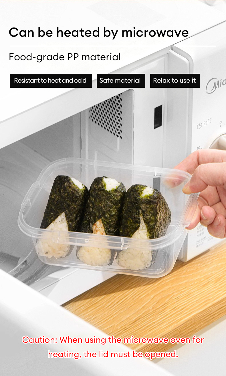 JOTO 6 PCS Food Container Plastic Lunch Box Airtight Food Storage ...