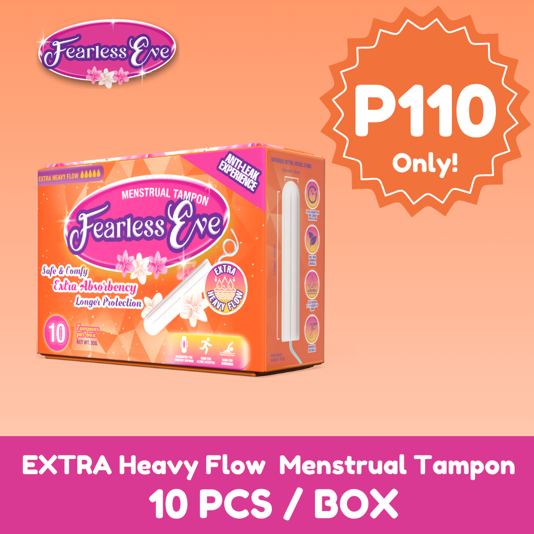 EXTRA Heavy Flow Size (Fearless Eve Tampon) | Shopee Philippines