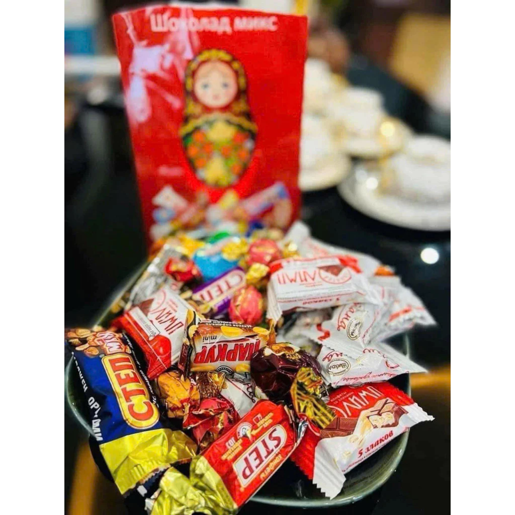 (BUY 1 GET 1) 500G MIXED ASSORTED CHOCOLATES From Russian | Snack ...