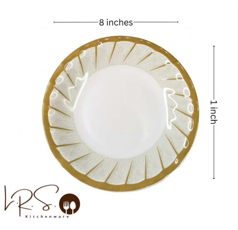 Melaware soup plate 8 x 1 inch (6 pcs) | Shopee Philippines