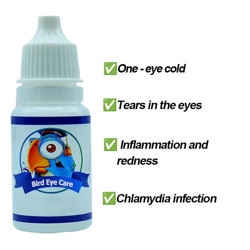 10ml Bird Antimicrobial Care Drops for Birds Lovebird Cockatiel Parrot ...