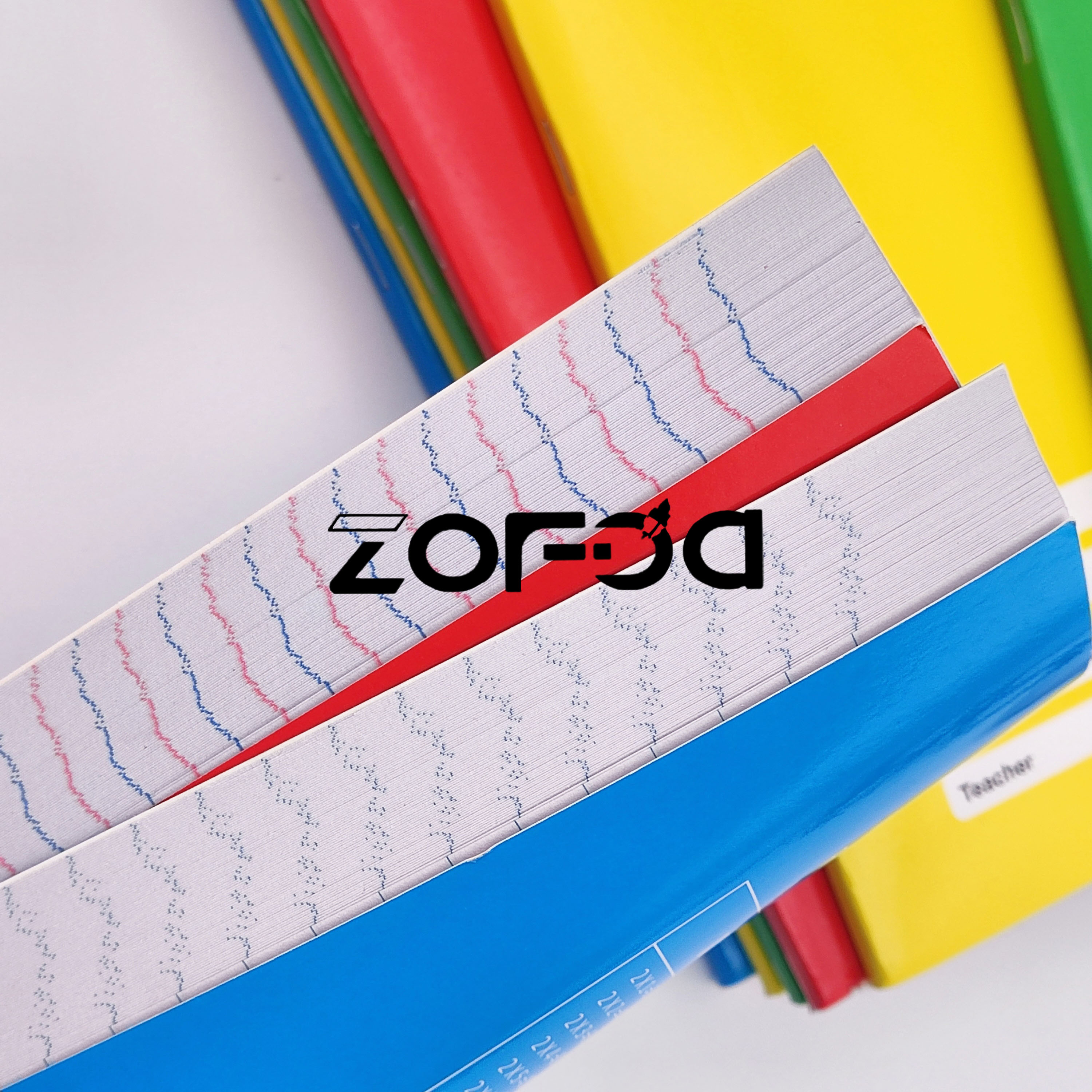 10Pcs ZOFDA A5 Composition Writing Notebook 100 Colors Notebook ...