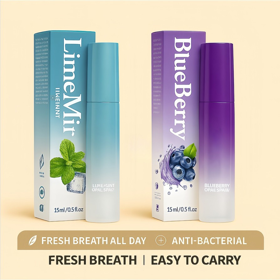 BUY 1 TAKE 2 Pocket Oral Spray – Mint & Blueberry | Anti-Bacterial ...