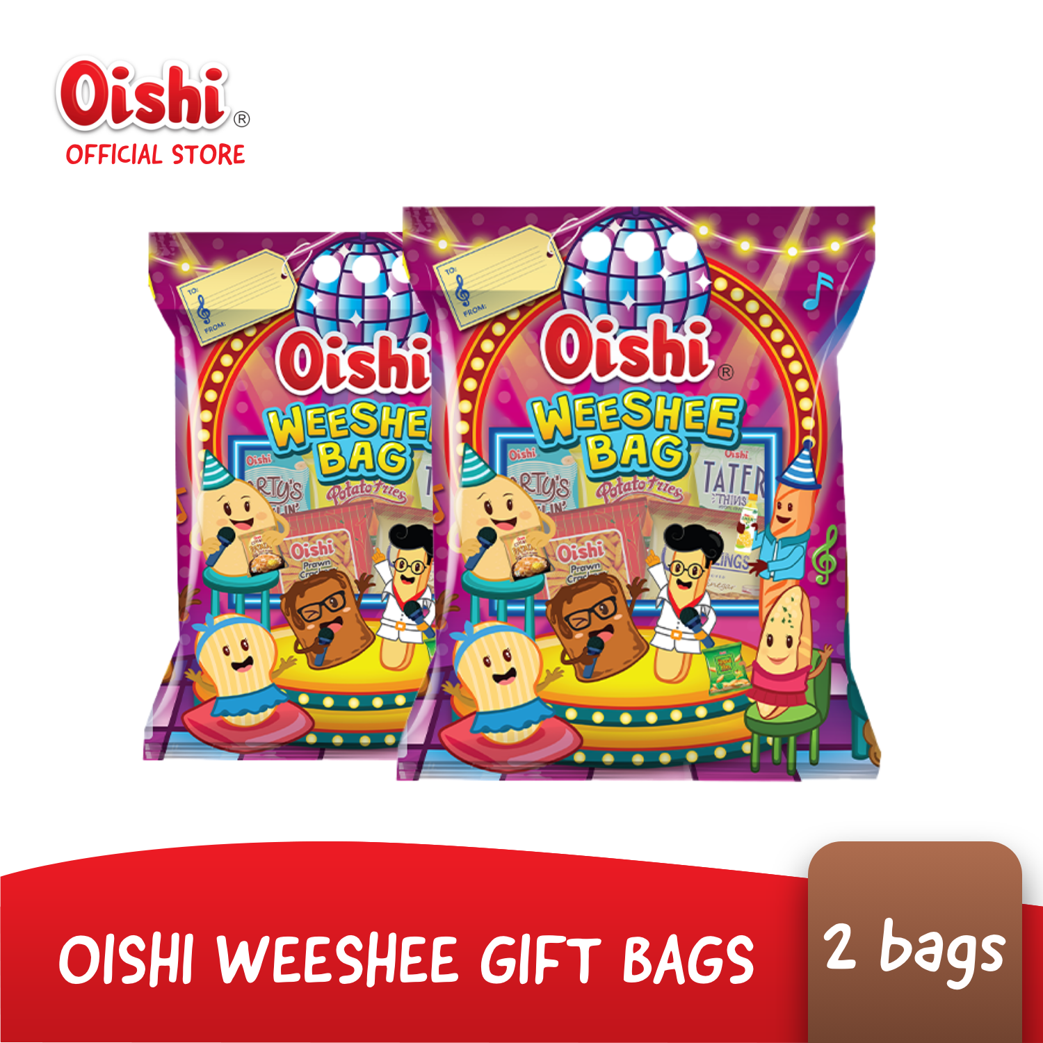 Oishi Weeshee Bag x2 | Shopee Philippines