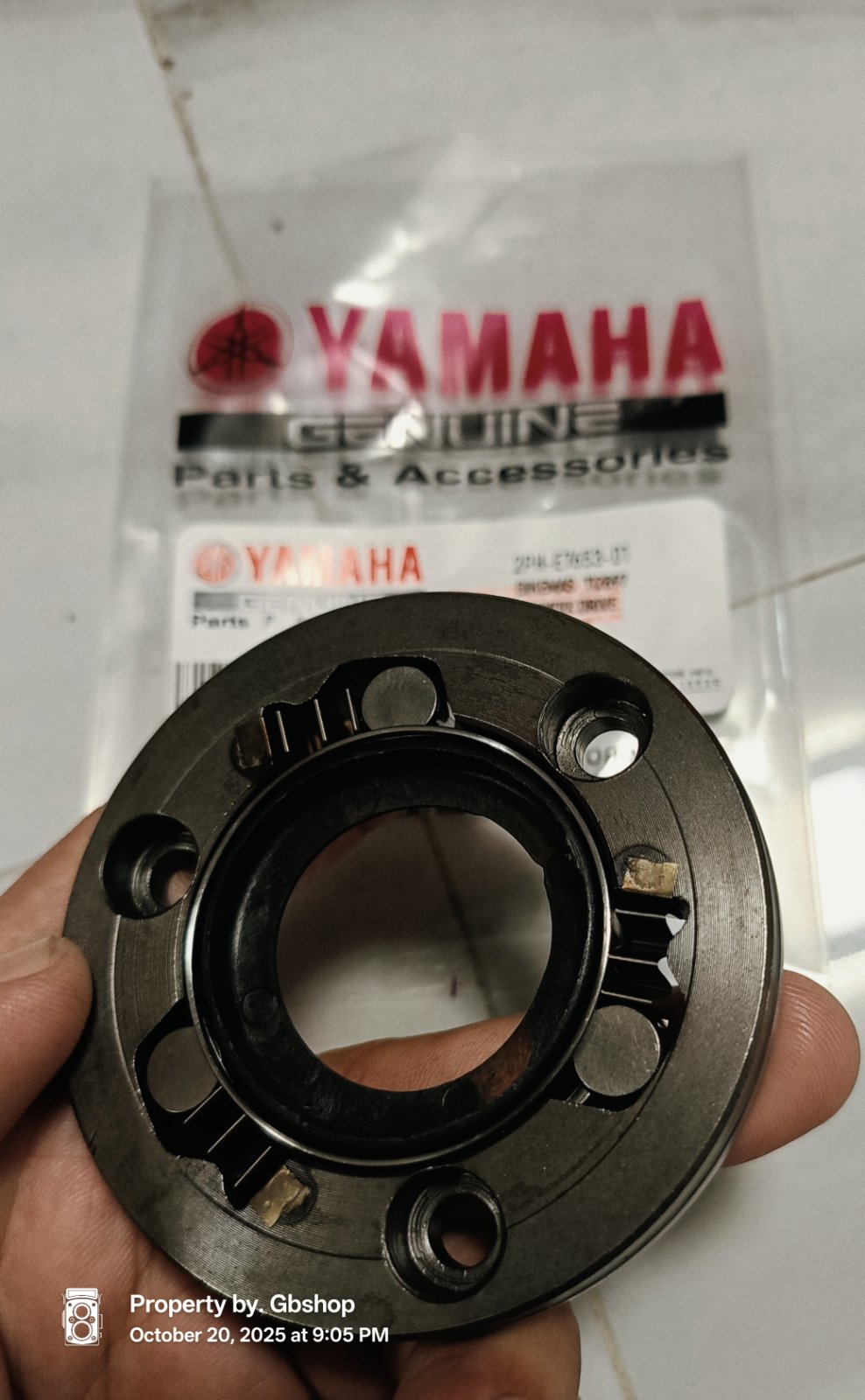 MIO I 125 YAMAHA BENDIX DRIVE M3 MIO SOUL 125 GENUINE PARTS 2PH-E7653 ...