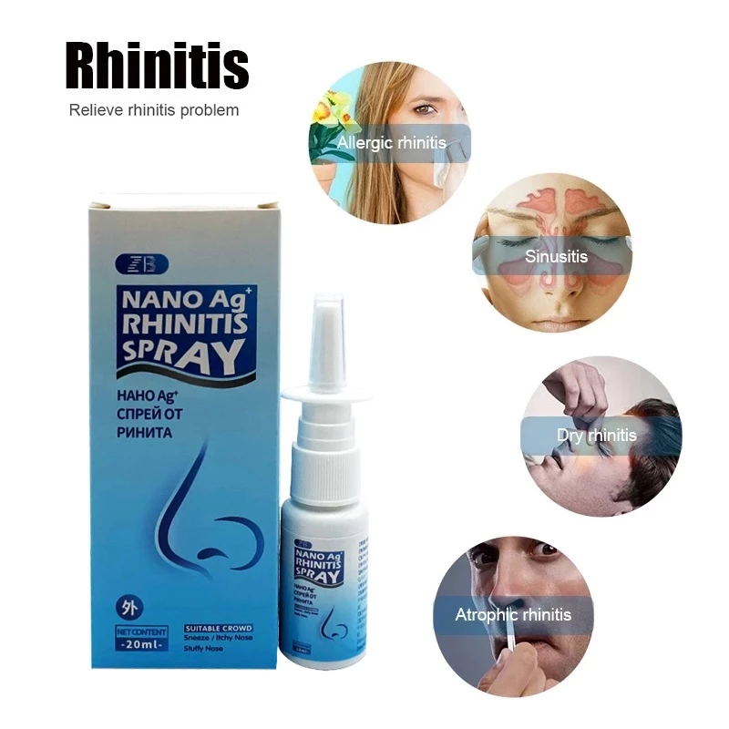 DM ( SET OF 3 ) Powerful Rhinitis Spray Chronic & Allergic Rhinitis ...