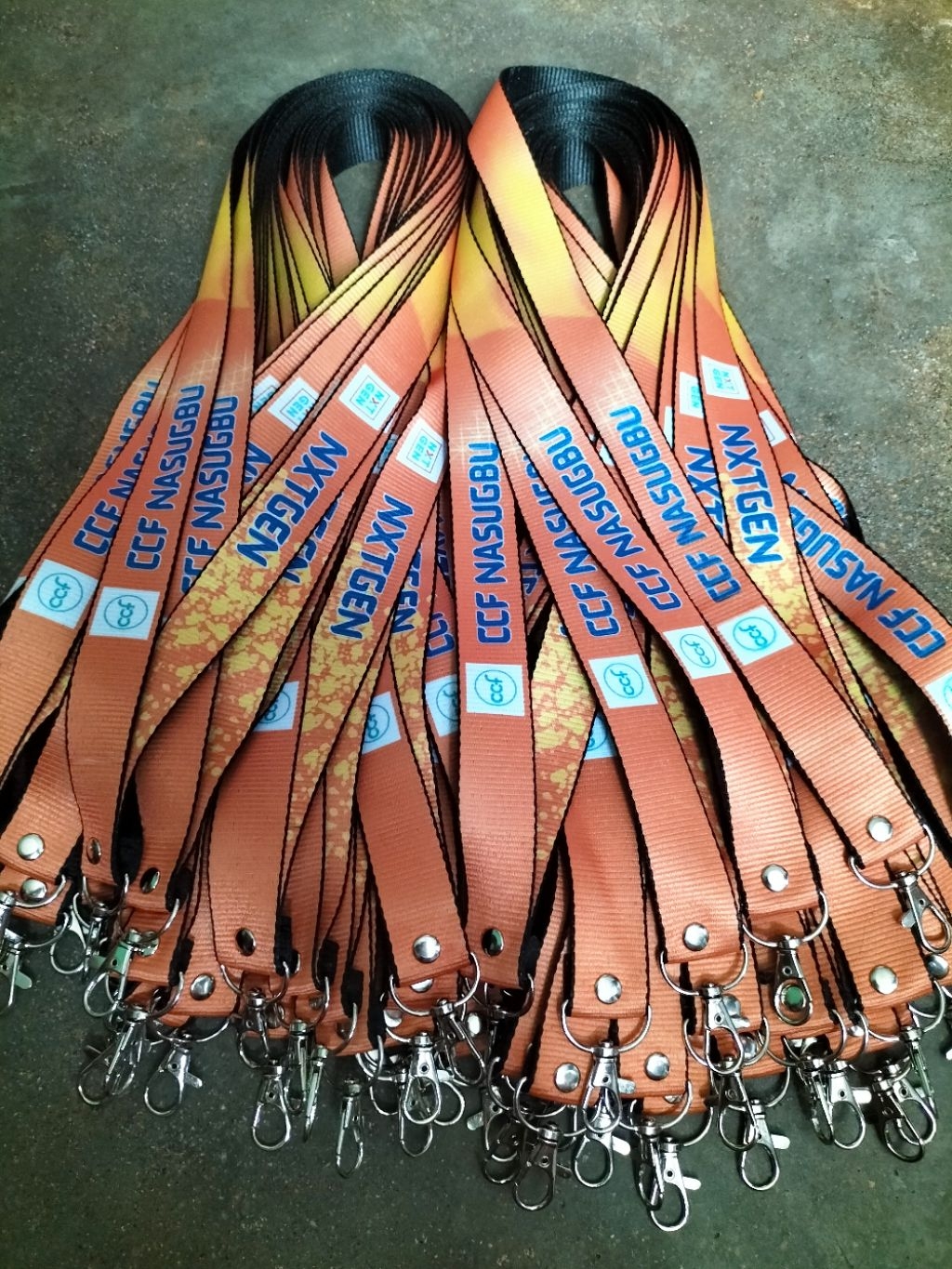 personalized I'd lace lanyard CCF with ghook | Shopee Philippines