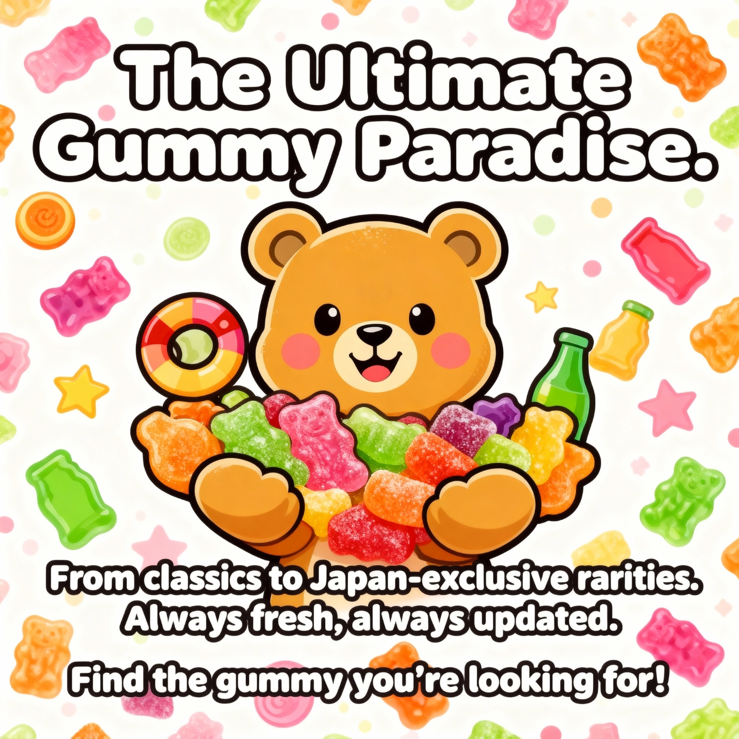 Cororo Pear Gummy Candy – Juicy Japanese Asian Pear Flavor [ UHA ...