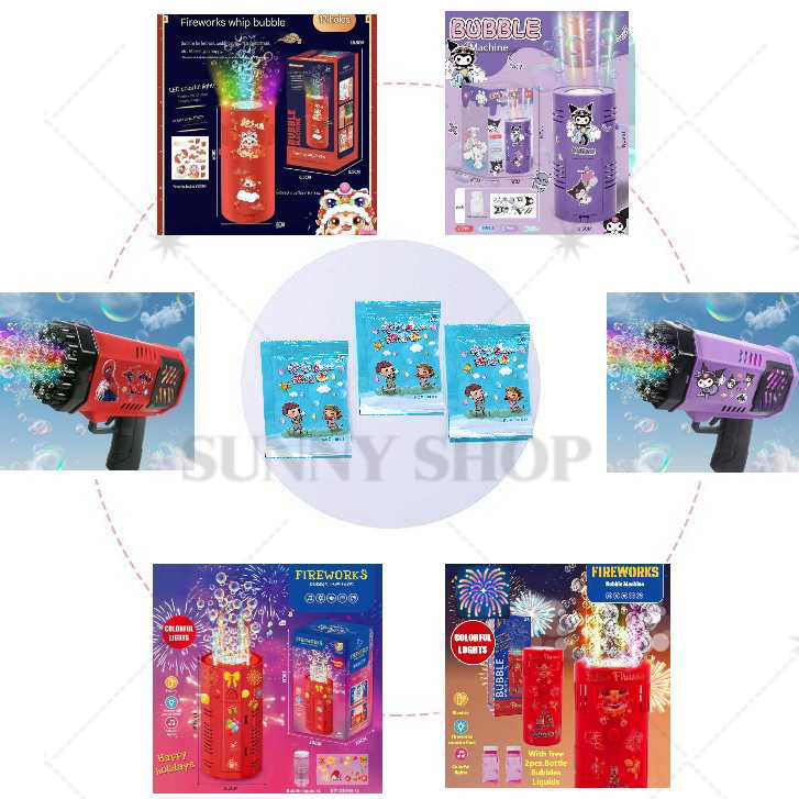 Sunny Shop 10ML Bubble Liquid 10pcs set ，Bubble Concentrate，Bubble ...