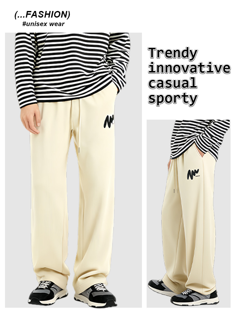 【BUY 1 TAKE 1】Unisex Men's Khaki Baggy Pants 2 Pockets - Premium Thick ...