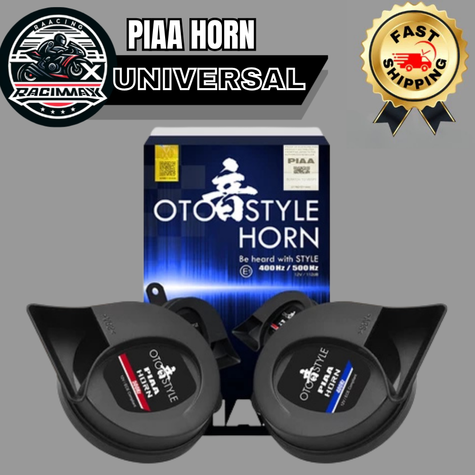 PIAA Motorcycle Parts Accessories New Piaa Horn Oto Style MOCC Horn 12v ...