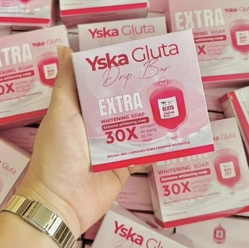 𝗥𝗘𝗔𝗗𝗬 𝗧𝗢 𝗦𝗛𝗜𝗣 Yska Gluta Drip Bar EXTRA WHITENING SOAP Whitens Skin ...