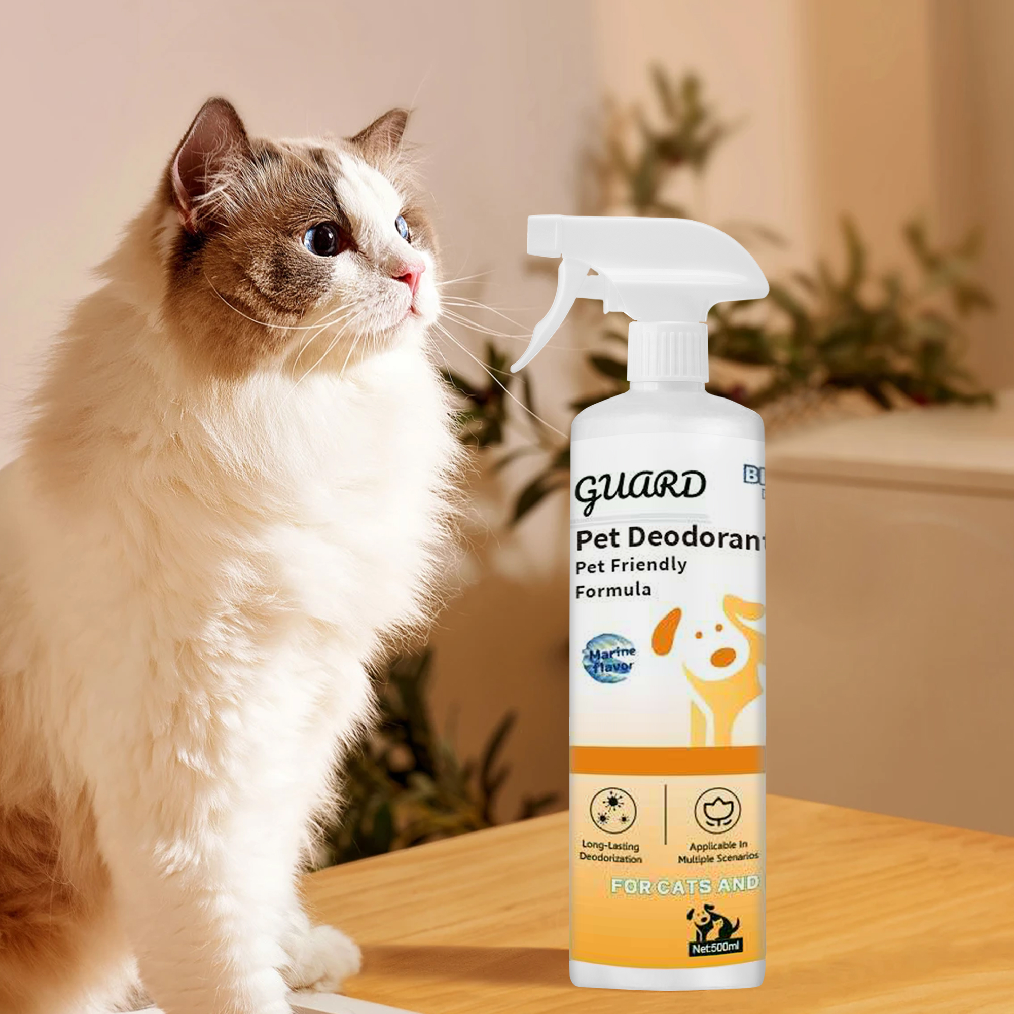 Pet Deodorizing Spray Dog and Cat Urine Feces Deodorant Special ...