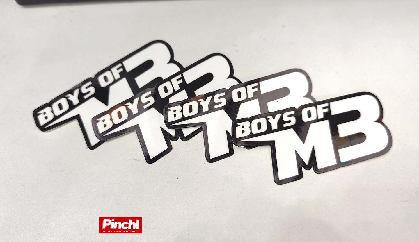 Pinch Motorcycle Sticker - Boys of M3 4pcs | Shopee Philippines