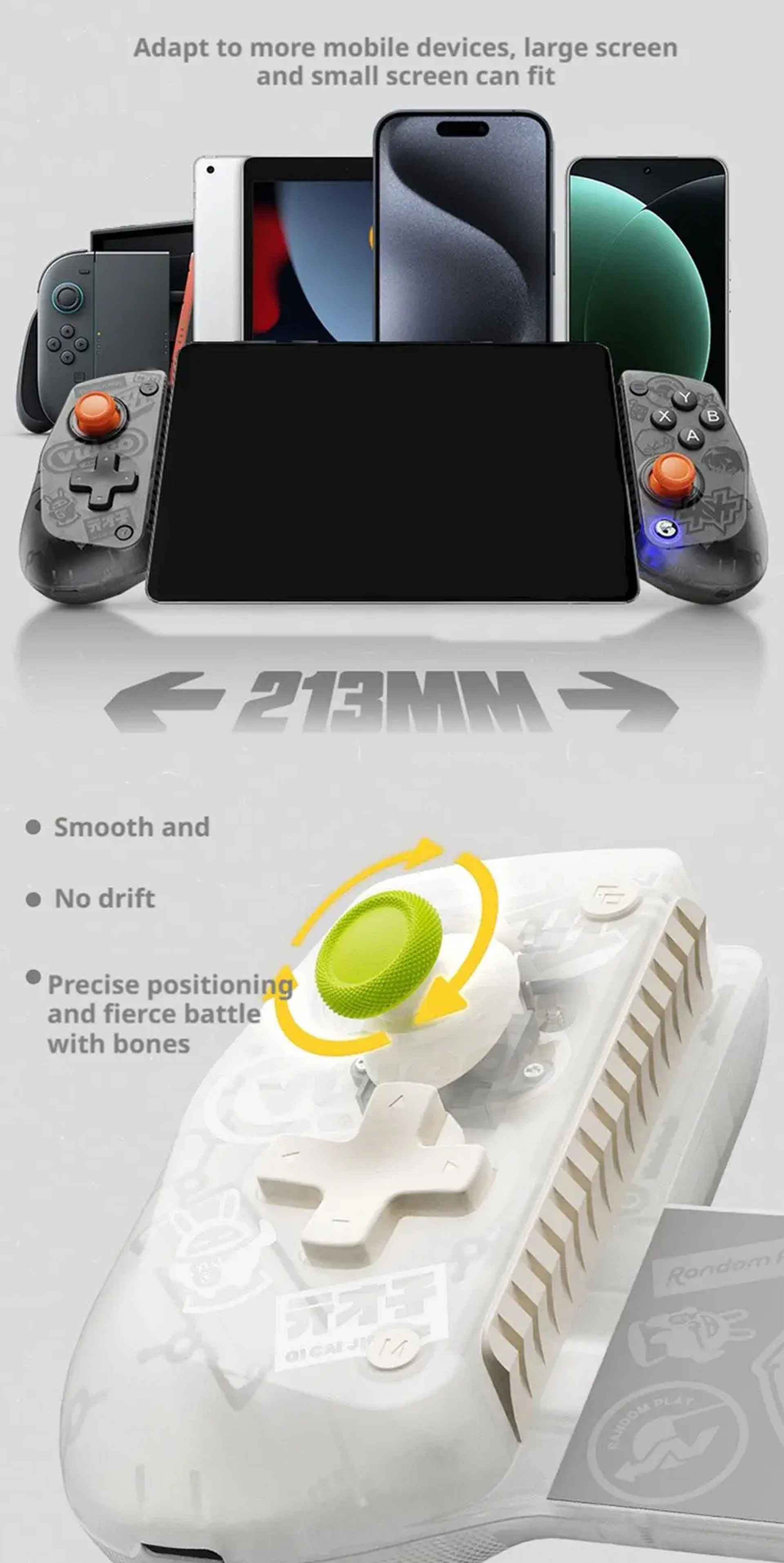 GameSir x Zenless Zone Zero X5S Wireless Game Controller for iOS/PC ...