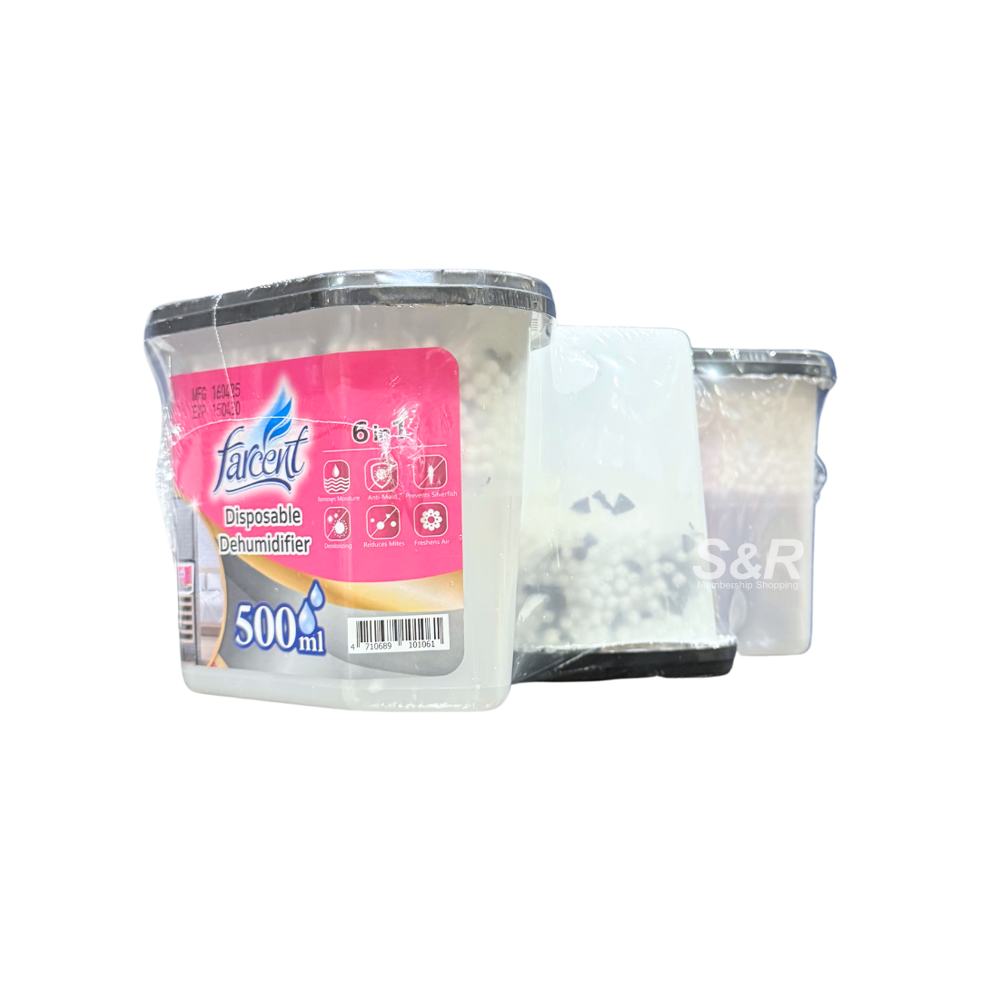 Farcent Disposable Dehumidifier 500mL x 3 pieces | Shopee Philippines