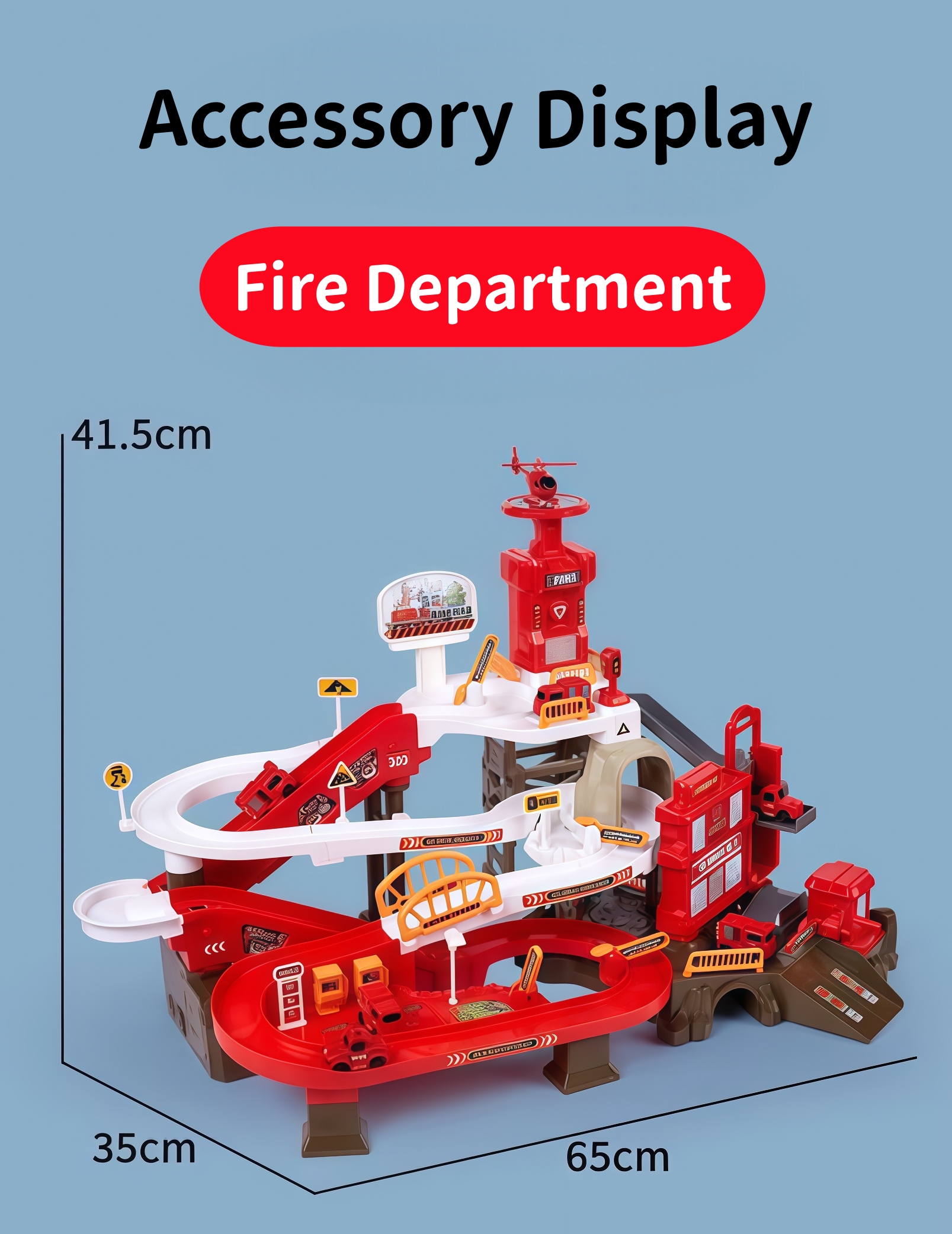 Train Toys Set For Kids 78PCS Electricity Track Rail Car Toys Big Size ...