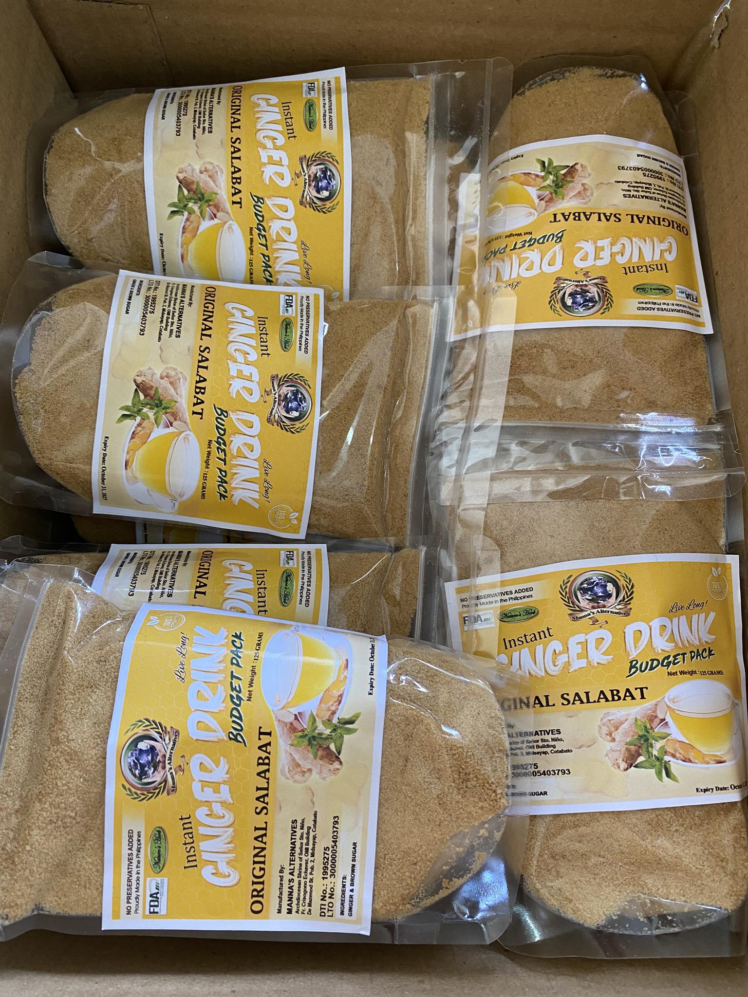Instant GInger Salabat 125 grams | Shopee Philippines