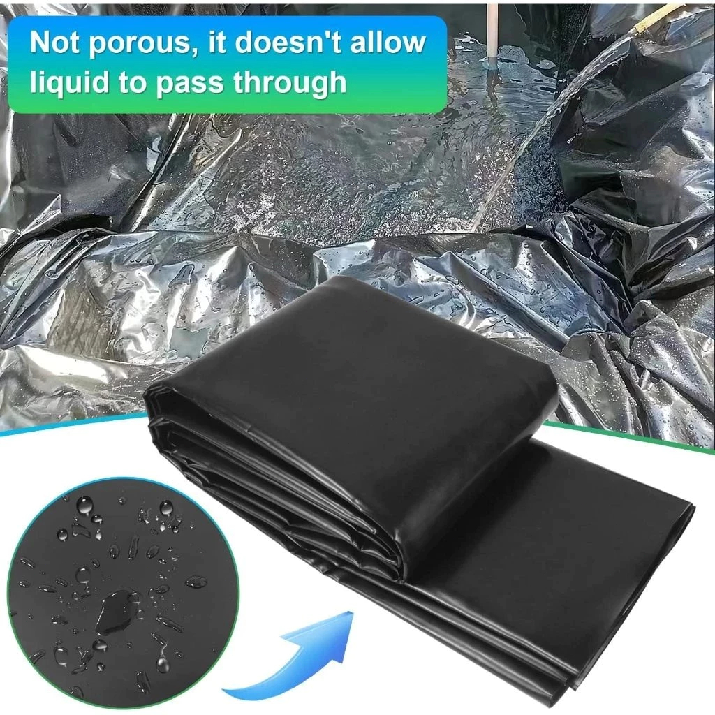 300microns PVC Impermeable Fish Pond Liner HDPE Geomembrane Gardens ...