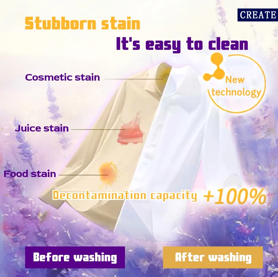 2000ML laundry detergent liquid 72h Waiting for love scent 3in1 fabcon ...
