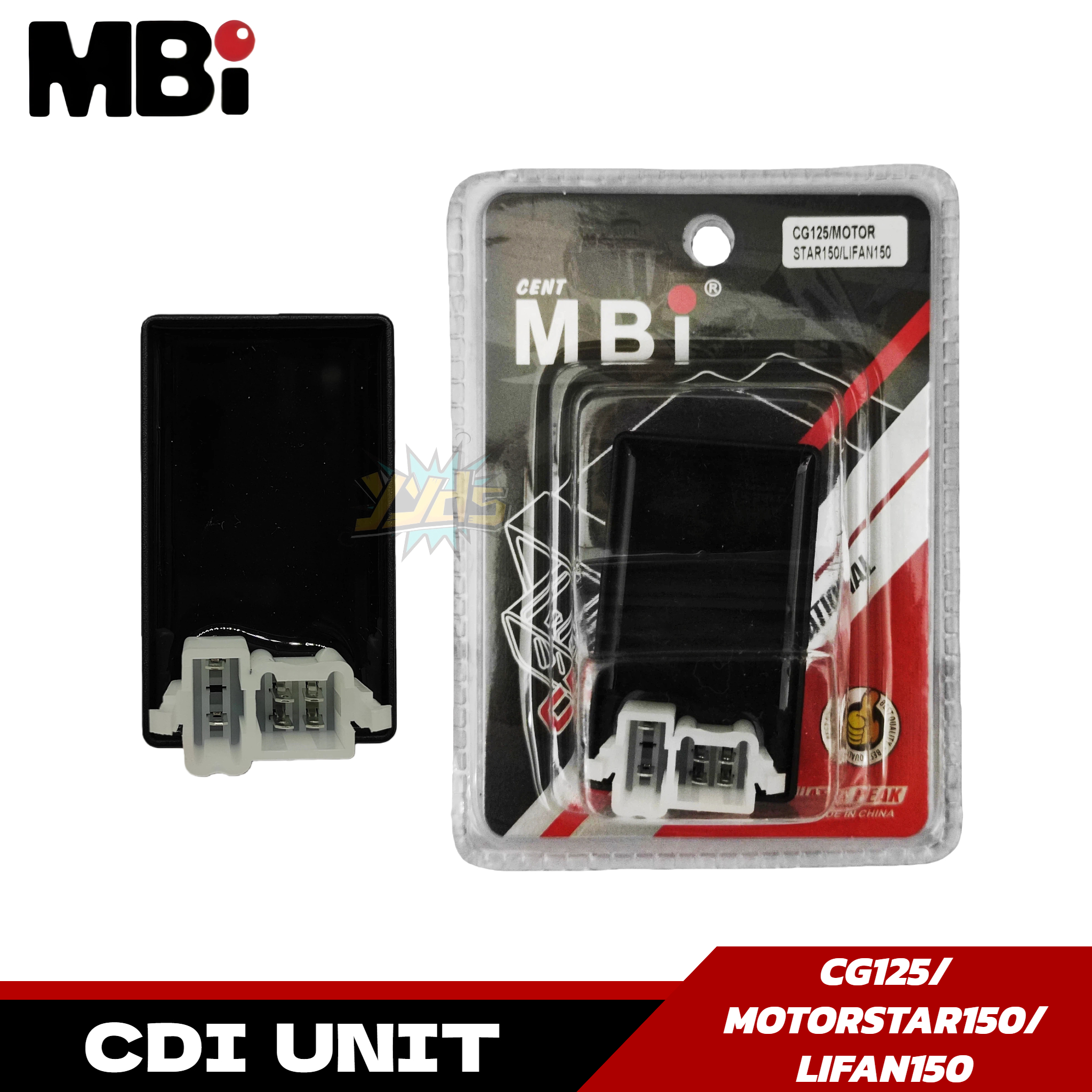 MBI CDI UNIT FOR TMX BIG/XRM/W100/LIFAN110/TMX155/GY6/TMX125 ALPHA ...