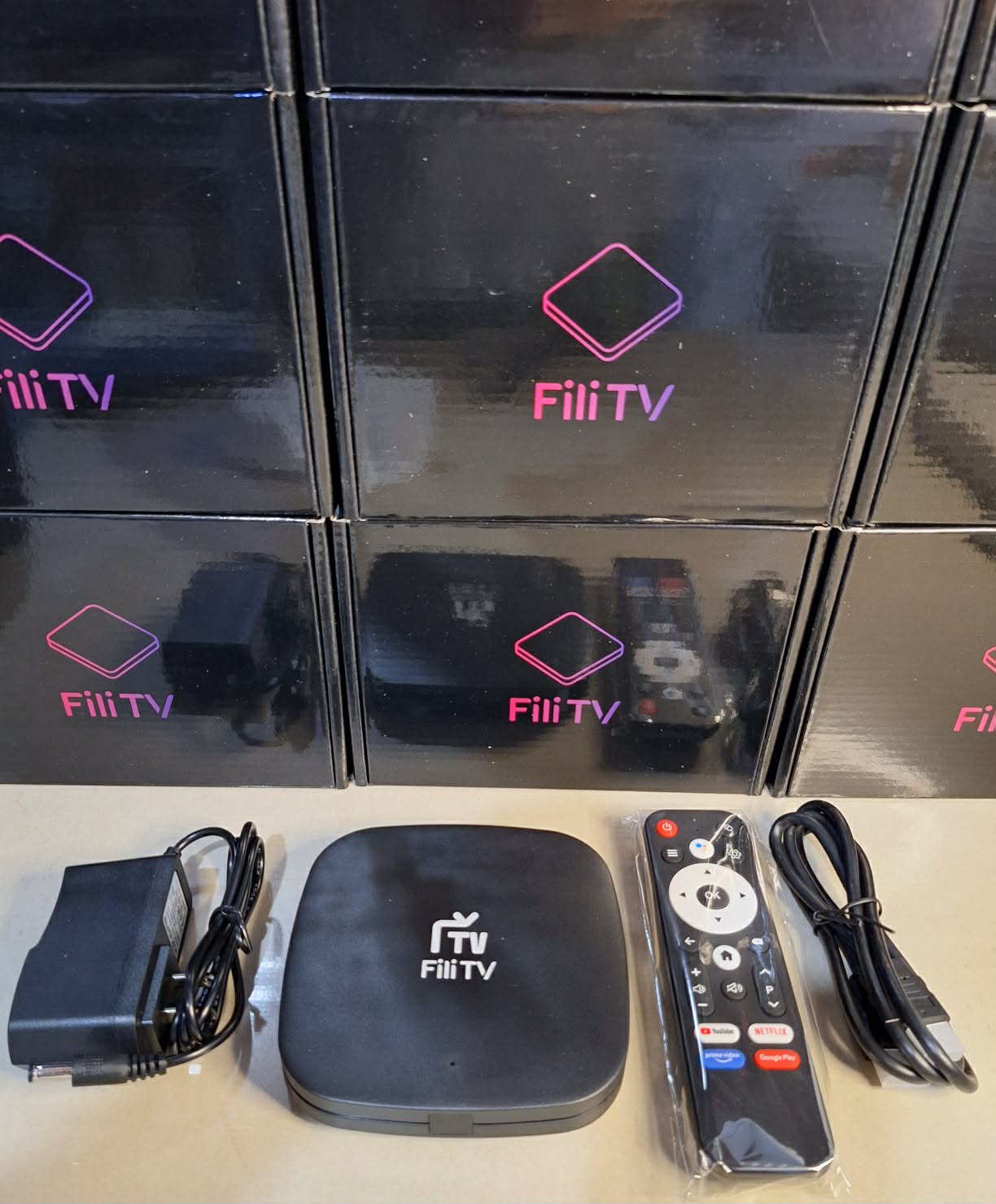 Fili TV Internet TV BOX Free 1 Month Andriod (Need Fiber Internet ...