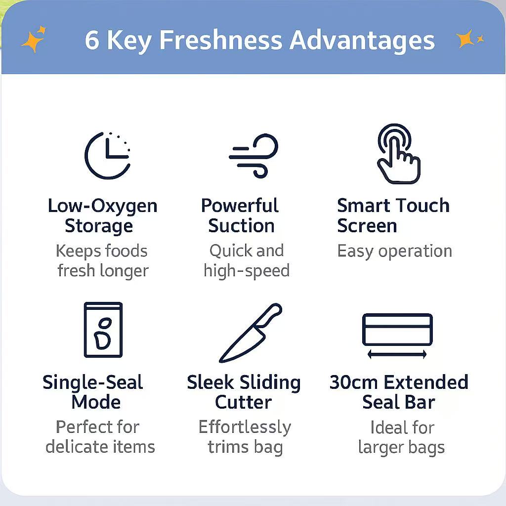 Vacuum sealer machine Food sealing machine automatic vacuum sealing ...