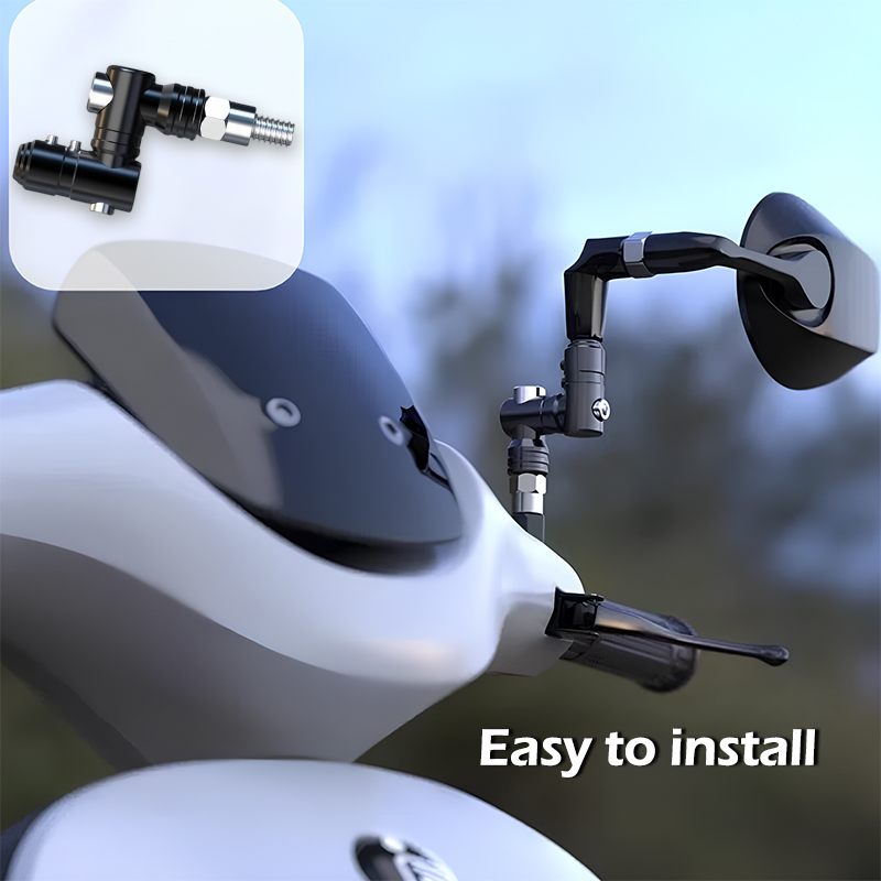 Universal ARM Side Mirror 360 Degree Glass Leg Processor for Side ...